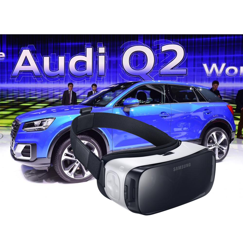 Audi Q2 launch drive in VR