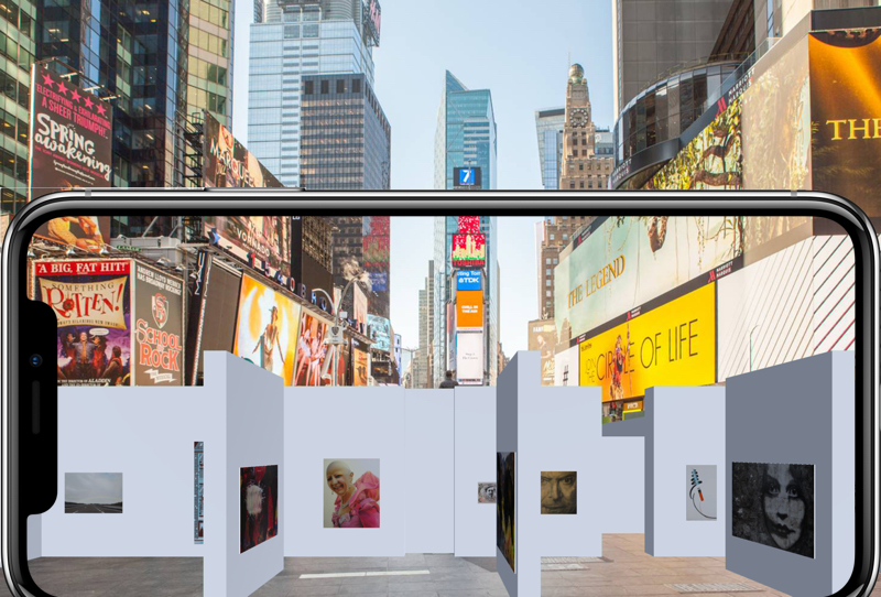 AR Art Exhibition around the world