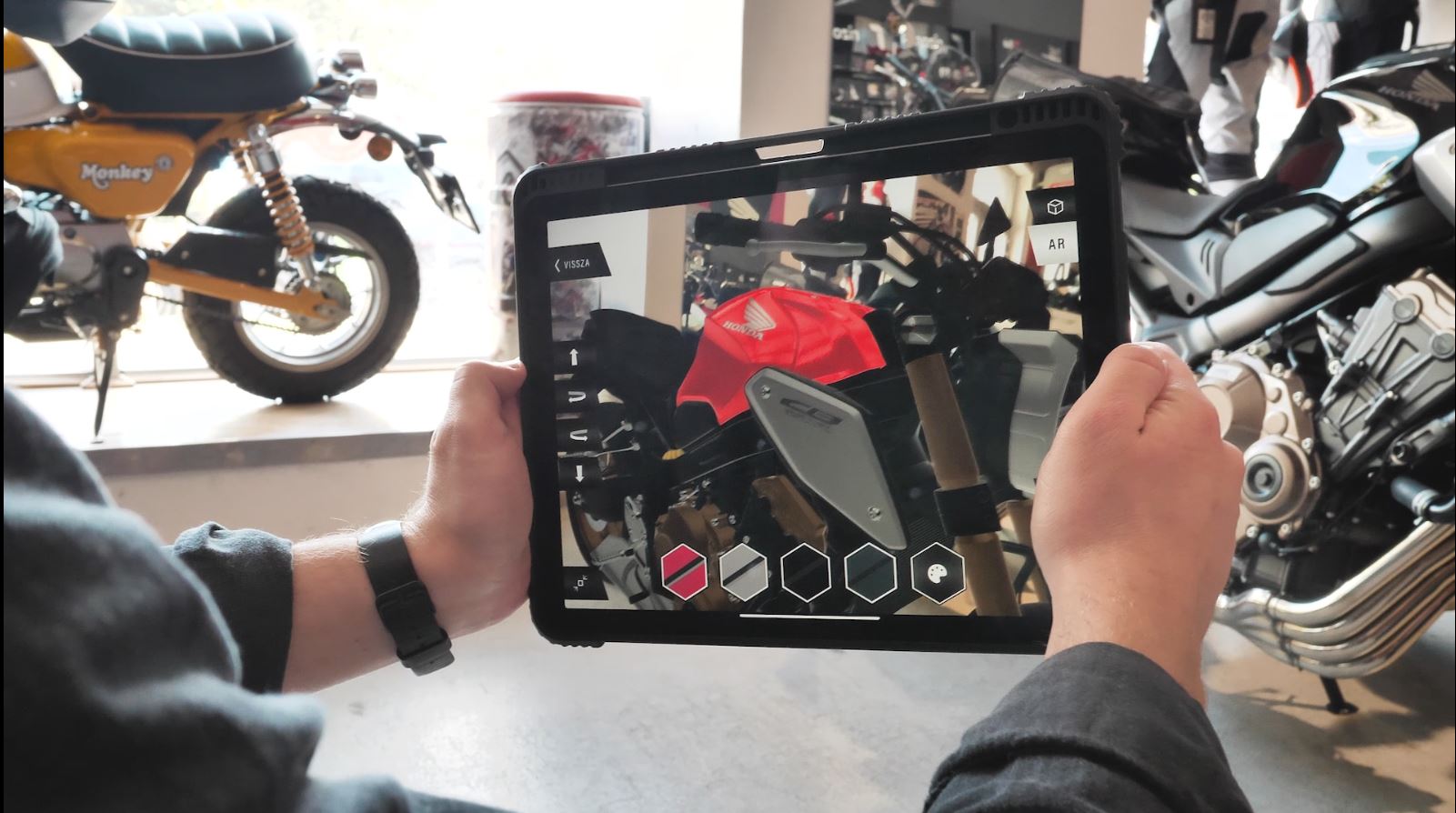 Motorbike AR Showroom